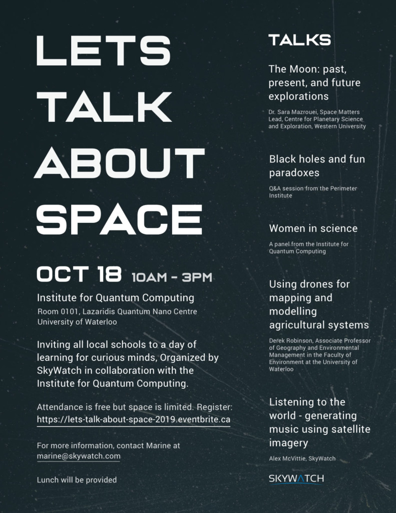 Let’s Talk About Space (Cameron Heights Collegiate Institute)